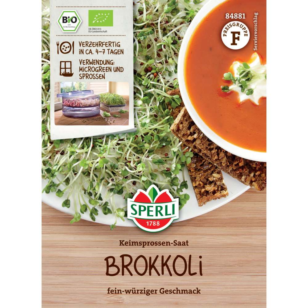 BIO broccoli – seminte pentru germinare | Verdena – VERDENA